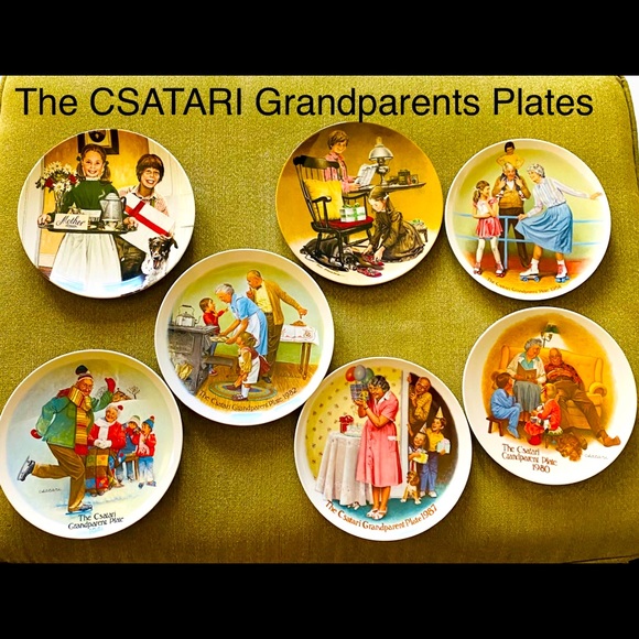 Knowles | Art | X1 Or 7x60 Plates By Joseph Csatari The Grandparents ...